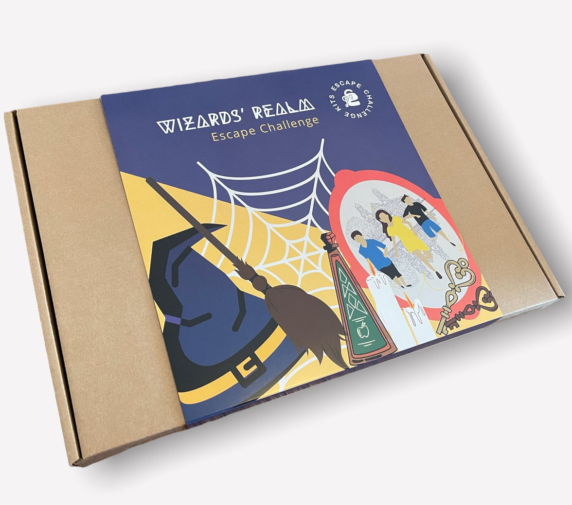Wizards Realm Escape Room game | Escape Challenge Kits