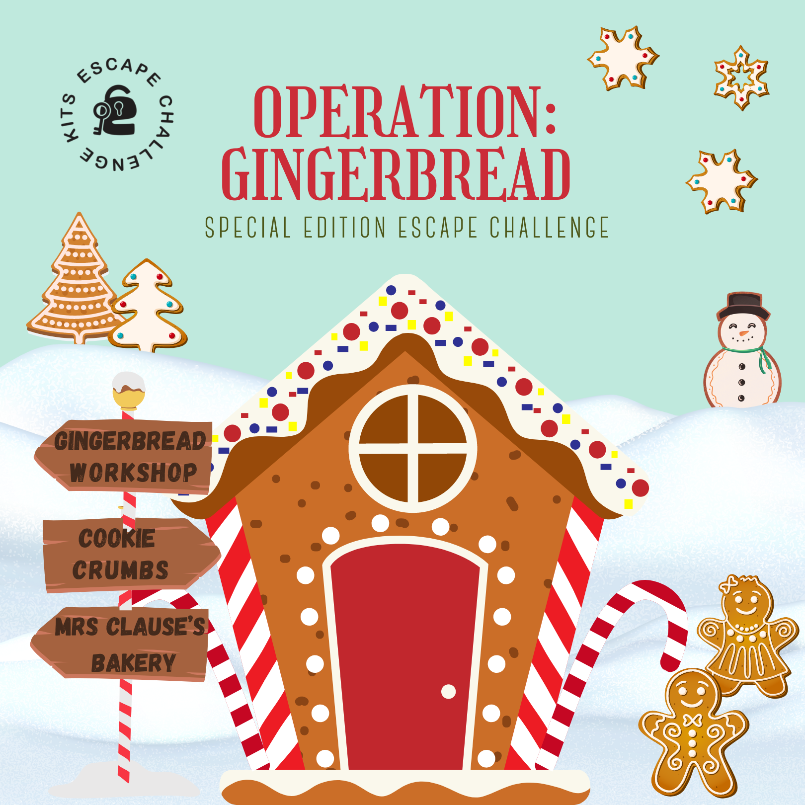 Special Edition: Operation Gingerbread Escape Challenge | Escape ...