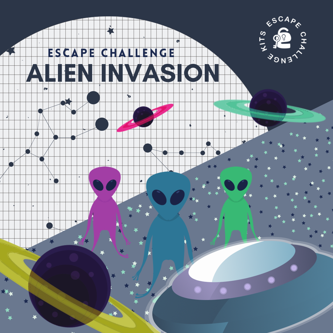 Alien Invasion Escape Challenge Kit | Escape Challenge Kits