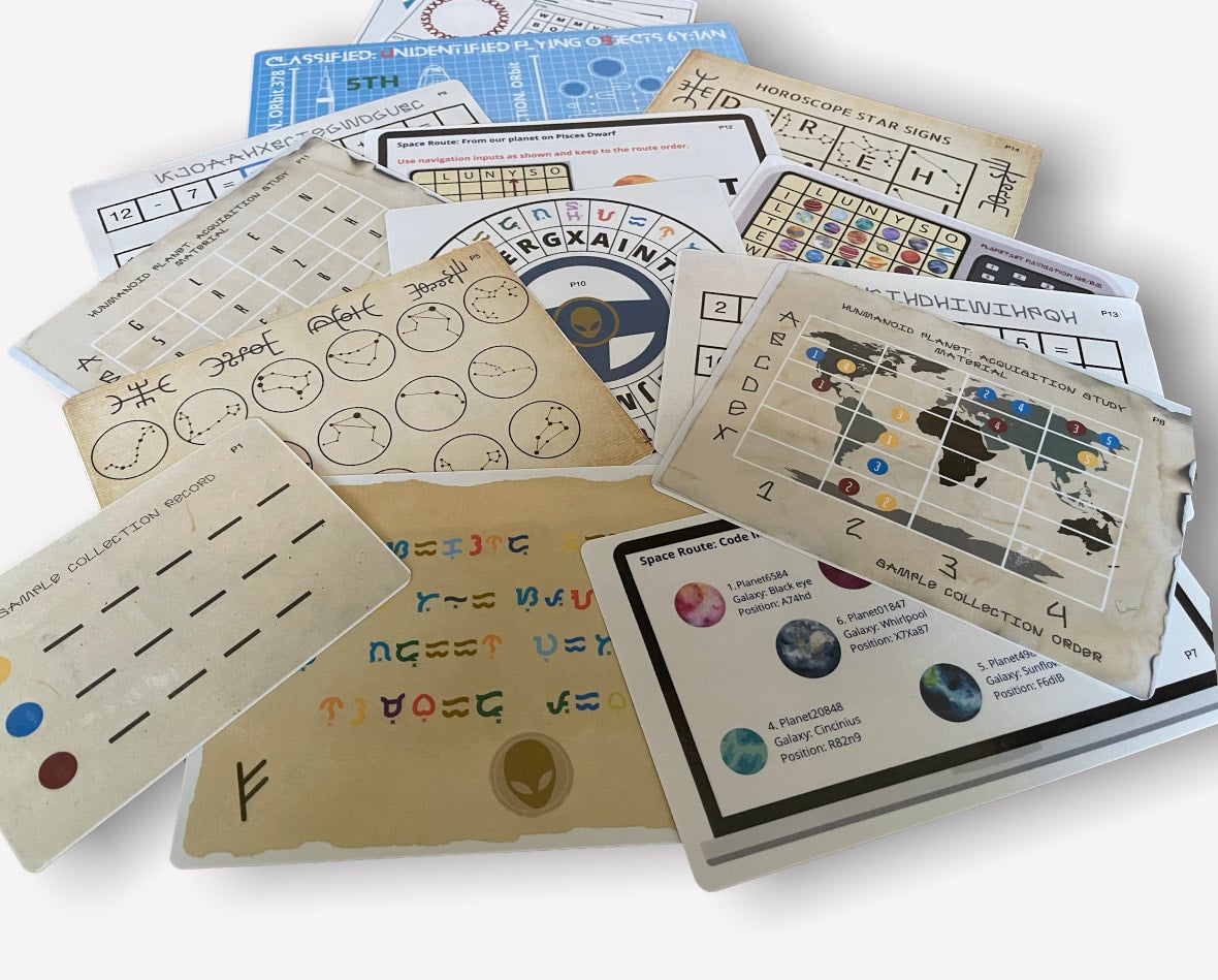 Alien Invasion Escape Challenge Kit | Escape Challenge Kits