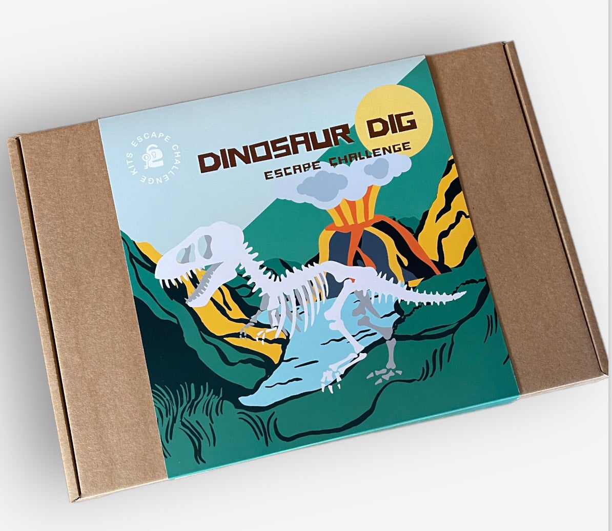 Dinosaur Escape Room game | Escape Challenge Kits
